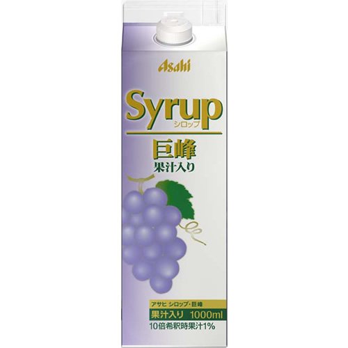 Amazon.com : Asahi syrup grape juice 1000ml : Grocery & Gourmet Food