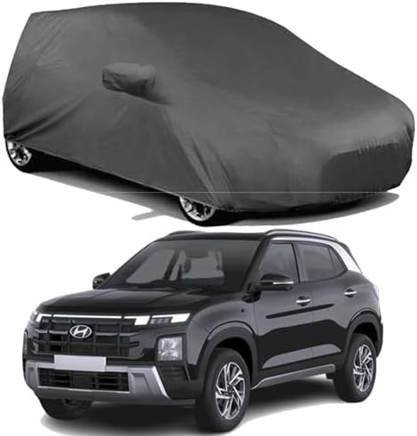 AutoFirm™ Waterproof Car Body Cover for Hyundai Creta 2025-2024 (Grey ...