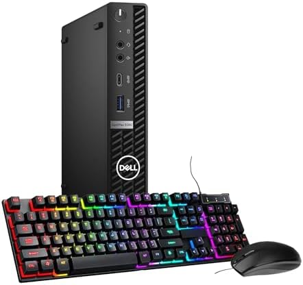 Amazon.com: Dell OptiPlex 5080 Mini Business Desktop PC, Core i5-10500 ...
