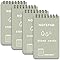 Amazon.com : WRENBEN 4PCS Weatherproof Stone Paper Notebook 3"x5" with ...