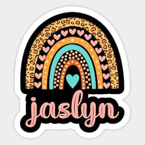 Amazon.com: Sticker Vynil Jaslyn Name Jaslyn Birthday Stickers Vinyl ...
