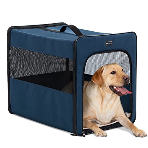 Petsfit Dog Travel Crate Lightweight Dog Crate,Portable Dog Crate ...