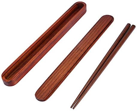 Amazon.com: Portable Natural Wooden Chopsticks With Pull Type ...