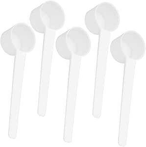 Amazon.com: 50pcs 5g Measuring Spoon Powder Spoon Newborn Milk Powder ...