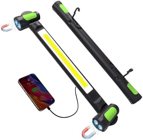 Work Light for Mechanic,3200LM LED Work Lights,6000mAh Rechargeable ...