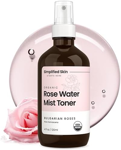 Amazon.com: Rose Water Spray for Face & Hair – Pure USDA Organic ...