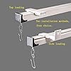 Amazon.com: 3.6ft-10.8ft Upgraded Aluminum Curtain Track, Ceiling or ...