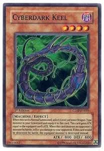 Amazon.com: Yu-Gi-Oh! - Cyberdark Keel CDIP-EN003 Super Rare ...