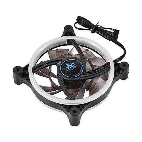 Amazon.com: Computer Case Fan (120mm 7-Blade) Silent Fan for Computer ...