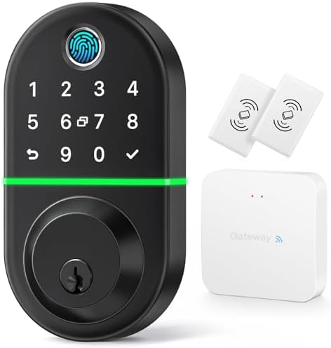 Amazon.com: Keyless Entry WiFi Smart Deadbolt - Keyless Entry ...