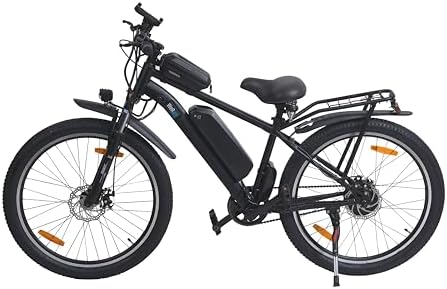 HORNBACK X1 Full-Size Foldable Electric Bike – 250W BLDC Motor, 7-Speed ...