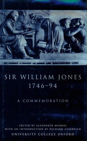 Amazon | Sir William Jones 1746-1794: A Commemoration | Jones, William ...