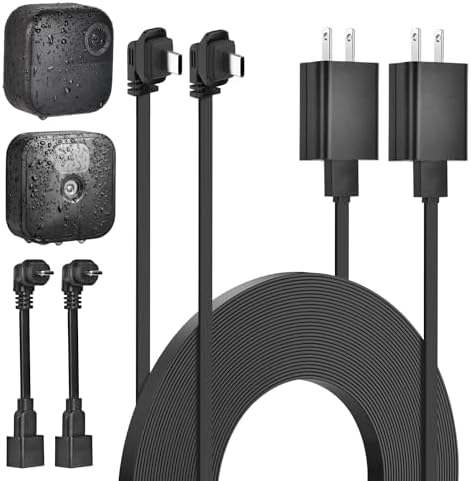 Amazon.com: 2Pack 25ft/7.5m Power Adapter for Blink Outdoor 4 (4th Gen ...