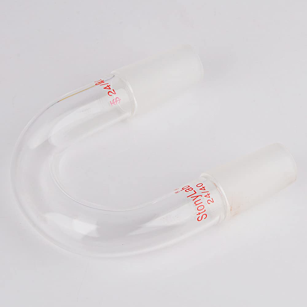 Vacuum Inert Gas Adapter Stonylab Glass Inlet Adapter - U-Shape ...