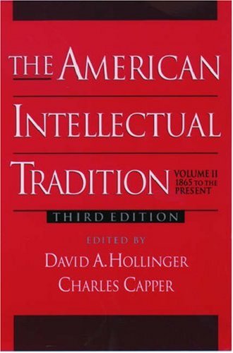Amazon.com: The American Intellectual Tradition: A SourcebookVolume II ...
