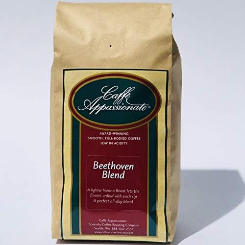 Amazon.com : Caffe Appassionato Beethoven Blend Ground Coffee, 12-Ounce ...