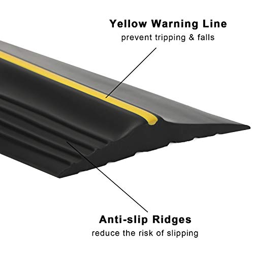 Eapele 20ft Garage Door Threshold Seal Weatherproof Easy Cut - Want It All