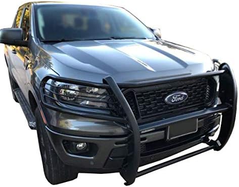Amazon.com: Black Modular Grille Guard Compatible with 2019-2022 Ford ...