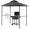 Amazon.com : Outdoor Double Tiered Grill Gazebo BBQ Patio Canopy Tent ...