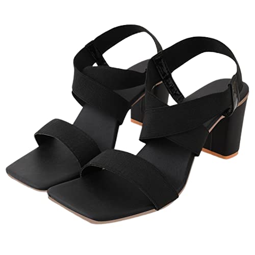 Buy TWO TWINS Designer Women Block Heel Sandal Fancy & Comfort ...