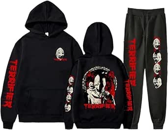 Horror Hoodie, Terrifier Merch Scream Hoodies Sweatshirt Jogger Pants ...