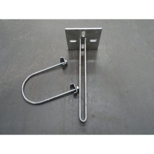 Galvanised Wall Loop Bracket 30mm : Amazon.co.uk: DIY & Tools