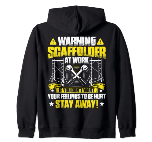 Scaffolding At Work Scaffolder Zip Hoodie - BigaMart