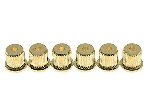 Snapklik.com : Set Of 6 Gold Guitar String Through Body 5/16 String ...
