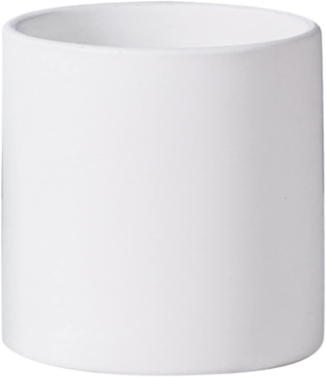Amazon.com: Amazon Basics Fluted Ceramic Round Planter, 8-Inch, White ...