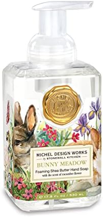 Amazon.com : Michel Design Works Foaming Hand Soap, Bunny Meadow ...
