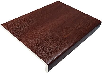 150mm Rosewood UPVC Window Board/Cill Cover 1.25m Long 9mm Thick ...