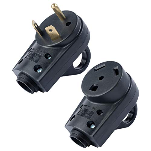 Livtor 30 Amp RV Plug RV Receptacle Camper Plug Replacement Male and ...