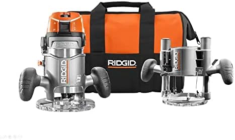 11 Amp 2 HP 1/2 in. Heavy-Duty Fixed and Plunge Base Corded Router ...