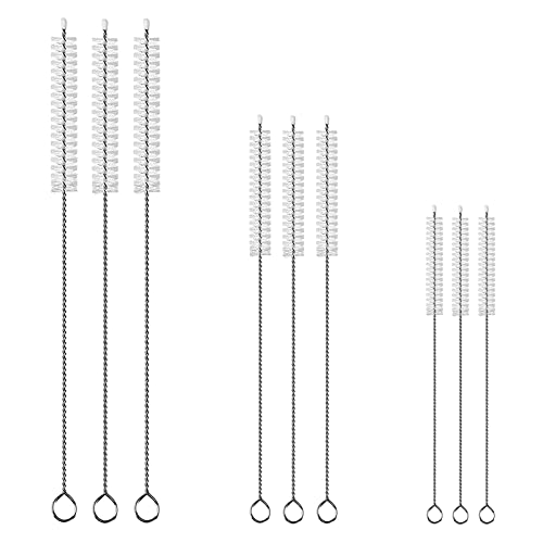 Snapklik.com : Drinking Straw Brush Cleaner Kit YQBOOM 9 Pcs 3 Size ...