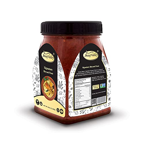 ANAAJ VALLEY Biryani Masala Paste - 350g Biryani Spices Sauce - Biryani ...