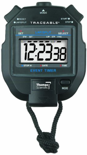 Thomas 1051 ABS Plastic Jumbo Digit Stopwatch with 1/2" High LCD ...