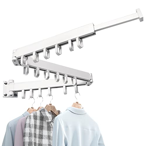 HotMax Clothes Drying Rack Wall Mounted (Tri-fold/White) – BigaMart