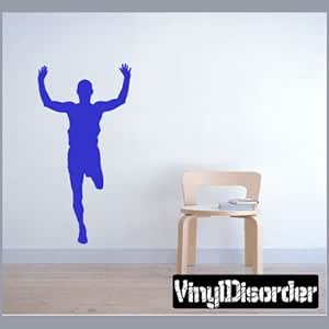 Amazon.com: Track and Field Wall Decal - Vinyl Decal - Car Decal - AL ...