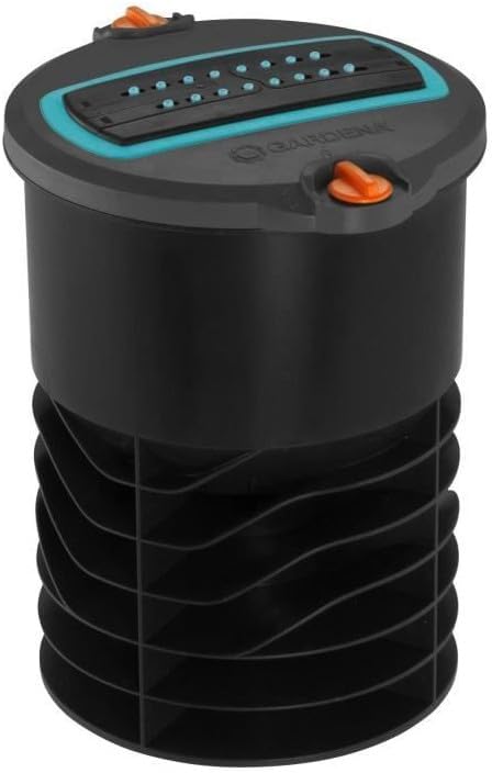 Gardena Sprinklersystem Komplett-Set mit Versenk-Viereckregner OS 140 ...