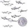 Amazon.com: Shark Pushpins - Silver Finish : Office Products
