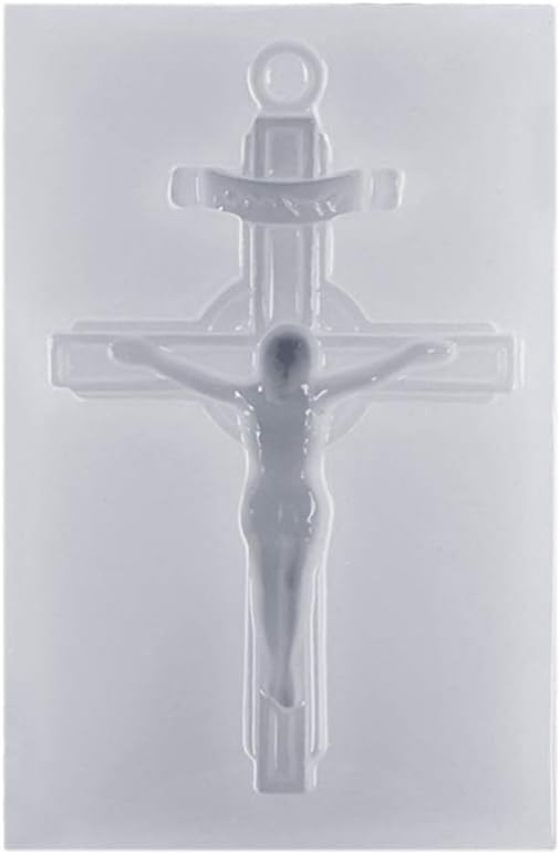 Amazon.com: 12 inch Decorative Cross Plastic Craft Mold use with ...
