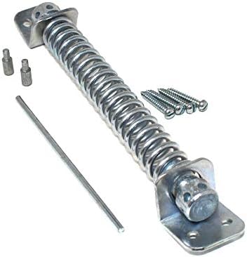 10" (250mm) Gate Door Spring Closer - Heavy Duty Adjustable Tension ...