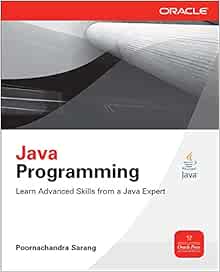 Java Programming (Oracle Press): Sarang, Poornachandra: 9780071633604 ...