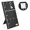Amazon.com: Ikee Design Wooden Jewelry Display Stand with 12 hooks ...