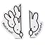 Amazon.co.jp: 【 miffy ミッフィー 】マグネットカーサイン 2個set LIC-MF0155 ミッフィー カーサイン ...