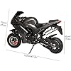 Amazon.com: duwiikab 49CC Mini Motorcycles for Adults Kids, 4-Stroke Kids Dirt Bike, Gas Power ...