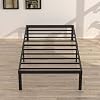 Amazon.com: Upcanso 16 Inch Narrow Twin Bed Frame 30x75 No Box Spring ...