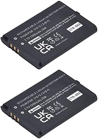 Amazon.com: TAYUZH CTR-003 Battery for Nintendo 3DS/ 2DS/ New 2DS Game ...