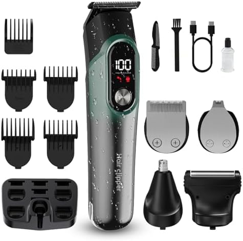 Amazon.com: Sejoy Beard Trimmer for Men, Cordless Hair Clippers Hair ...