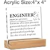 Amazon.com: Engineer Gifts for Women Men, Engineer Definition Clear ...